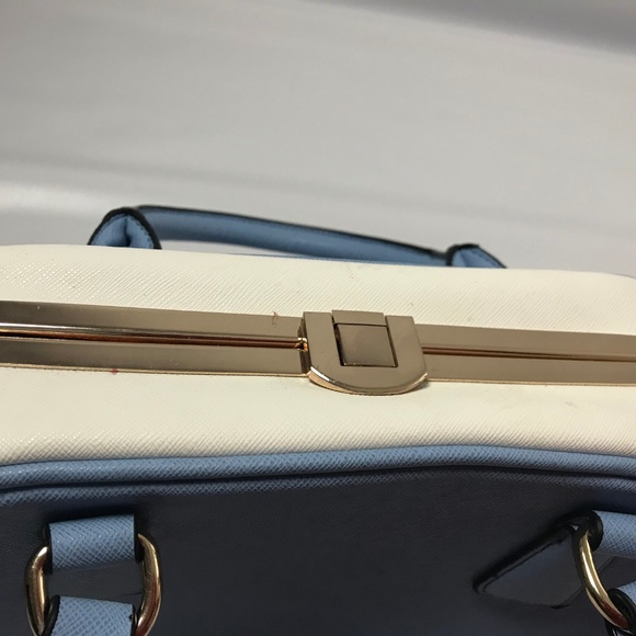 MC Collection | Bags | Mc Collection Womens Shoulder Bag Solid Blue Os ...